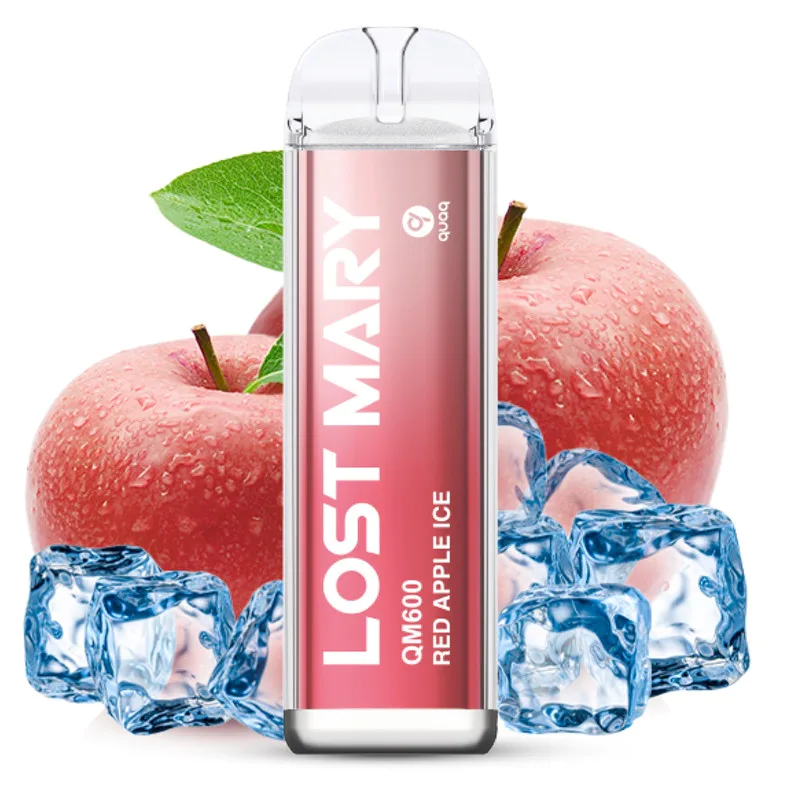 LOST MARY POD DESECHABLE - RED APPLE QM600PFF 20MG - Mundo Vapor