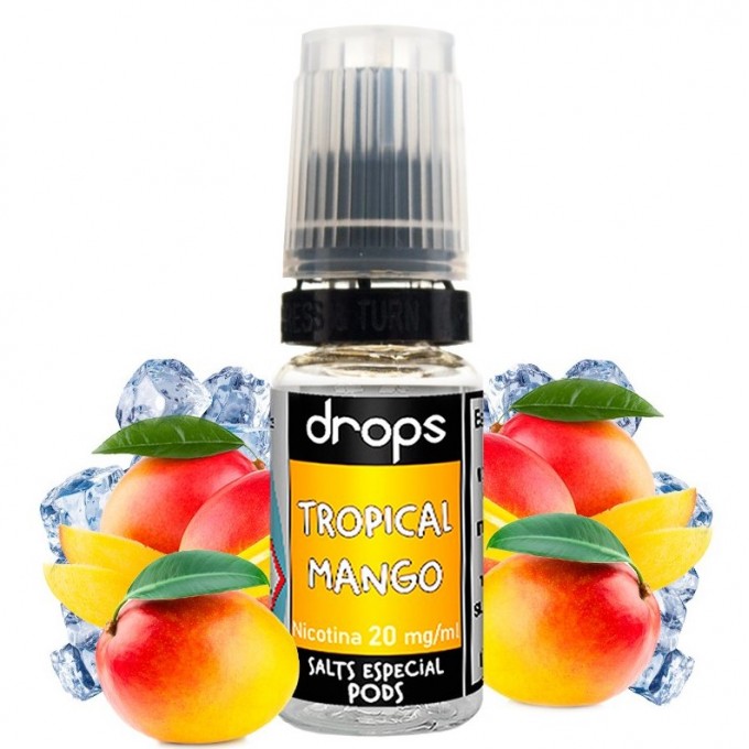 DROPS - TROPICAL SALT 10ML - Mundo Vapor